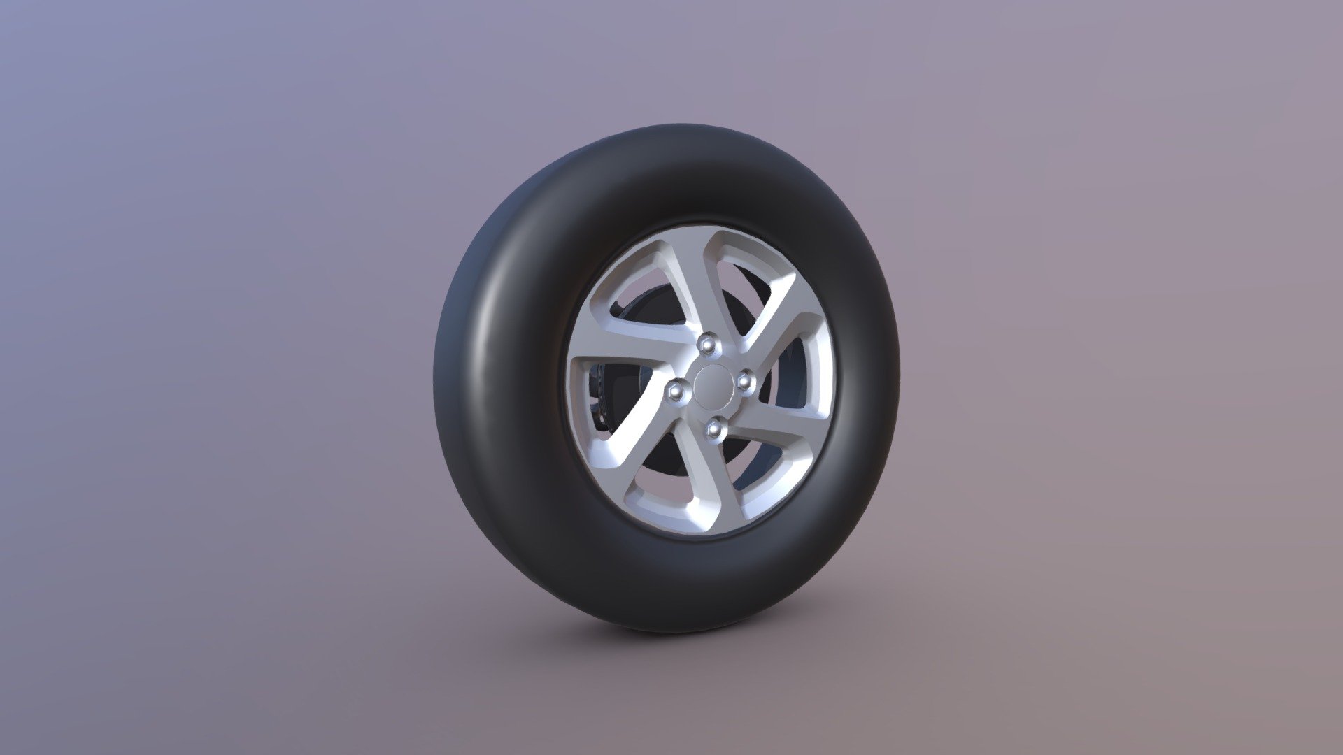 Alloy Wheel - 3D model by Pratiksha Madane (@pratiksha21) [b1531a4 ...