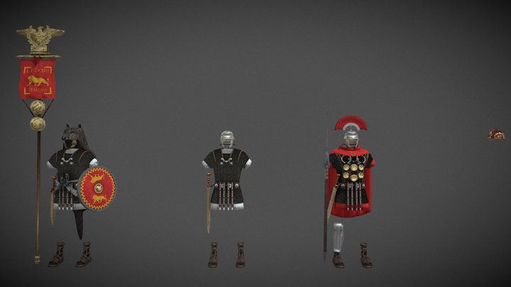 Centurion 3D models - Sketchfab