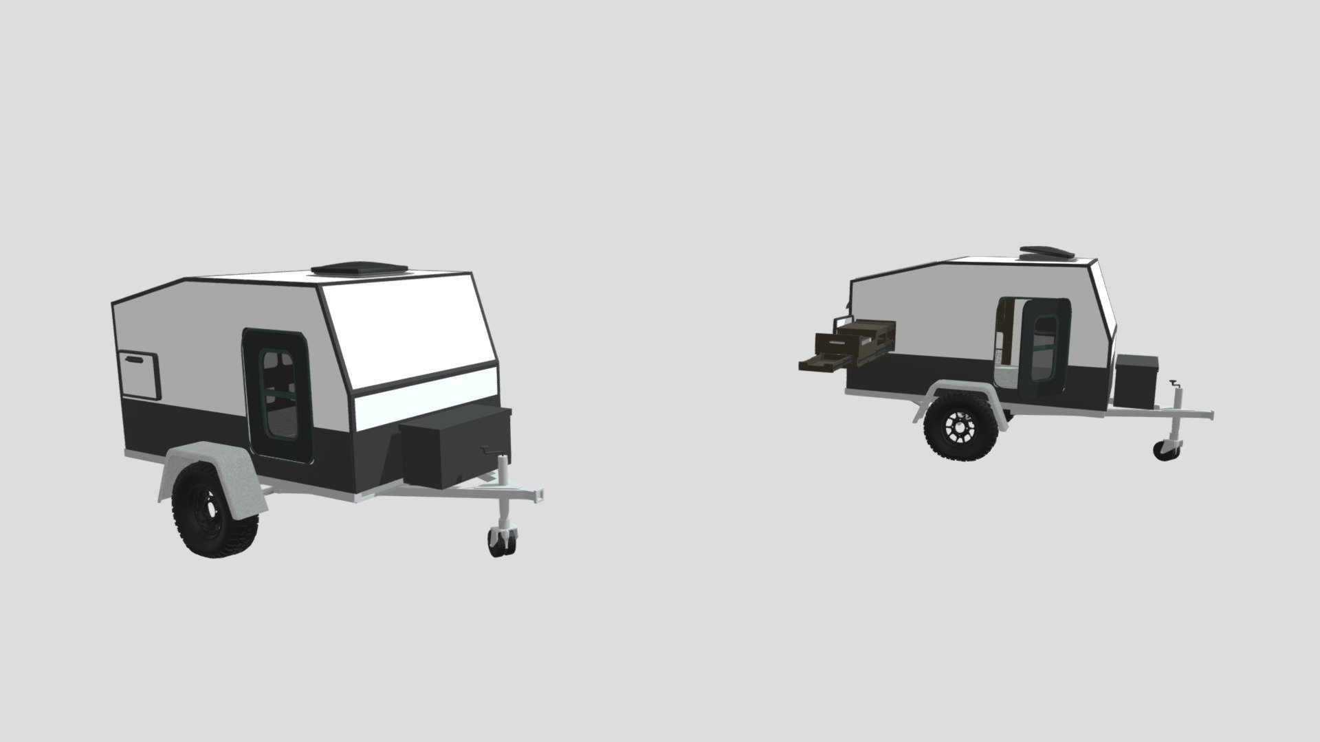 CAMPER V1 - Vizualizace - 3D model by zewaho [b1533a7] - Sketchfab