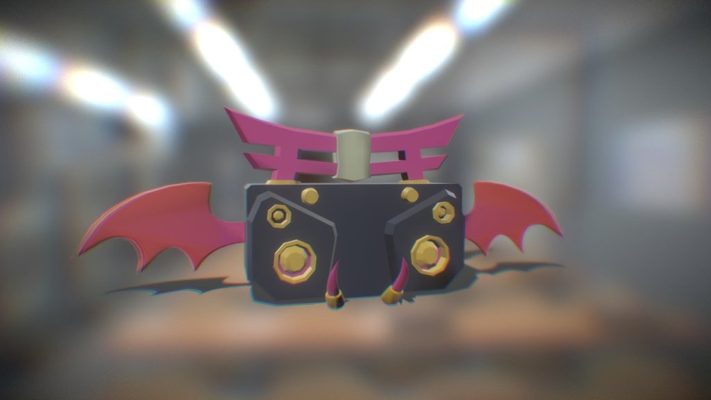 Vertex Painted Doombox - 3D model by julienfenoglio [b155454] - Sketchfab