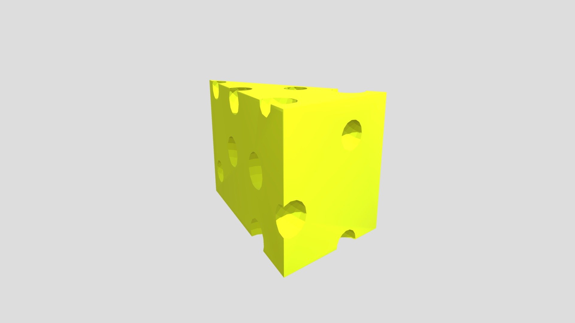 Cheese from Poly by Google - Download Free 3D model by IronEqual (@ie ...