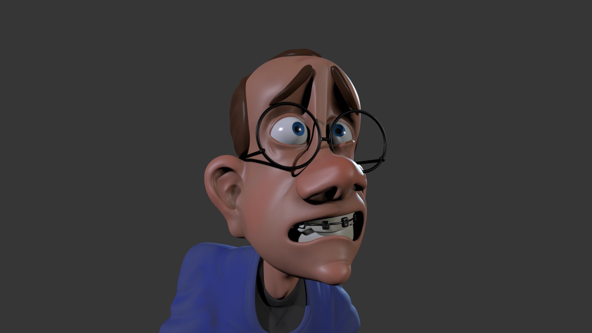 Nervous Nerd - Download Free 3D model by Str0ppy [b15ba14] - Sketchfab