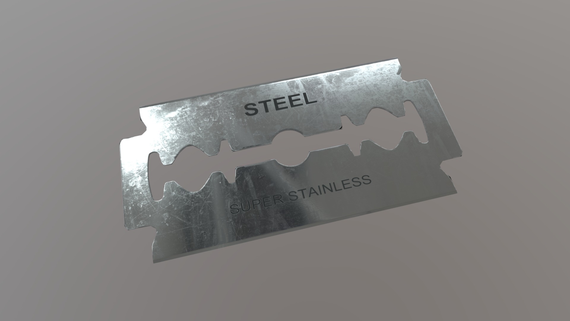 Razor Blade - Buy Royalty Free 3D model by plaggy [b15ea62] - Sketchfab ...