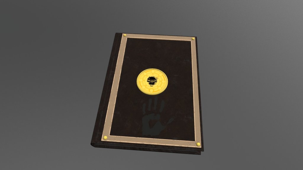 Book of Necromancy - 3D model by christhecreator [b15fcc2] - Sketchfab
