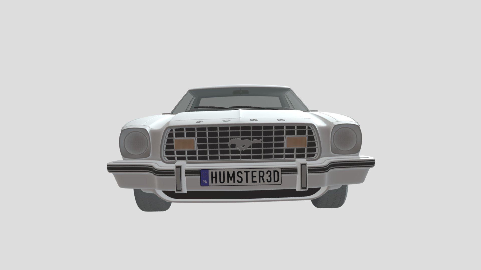 Ford Mustang Mk II coupe 1974 - Download Free 3D model by Nieve5677 ...