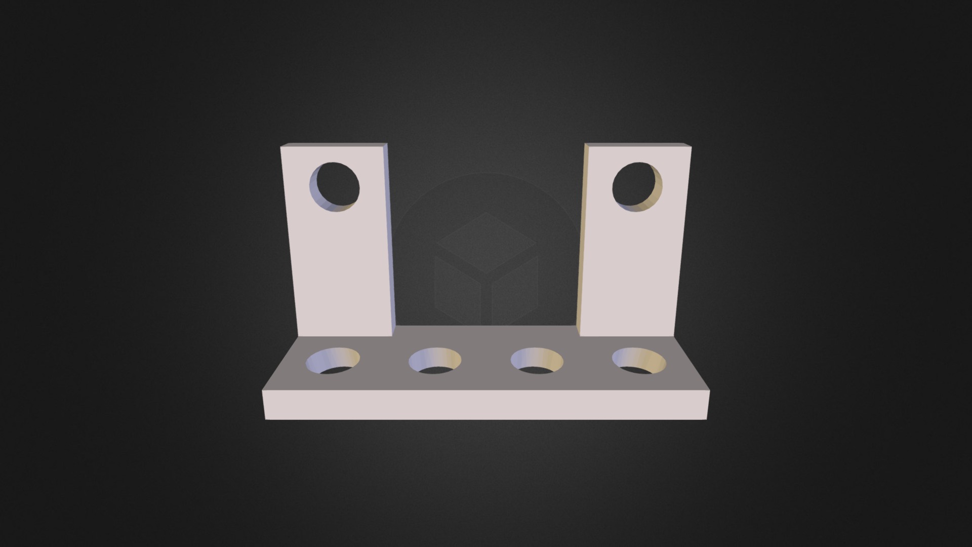 Makerfarm 4x 5mm LED holder - 3D model by 3dindustries [b160c52 ...