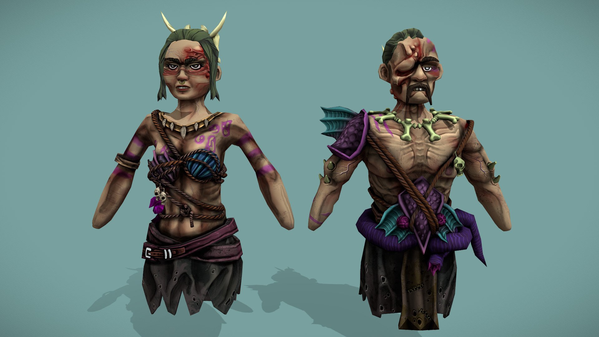 Cave Digger 2: Dig Harder - Cursed Avatars - 3D model by tiina.pyorala ...