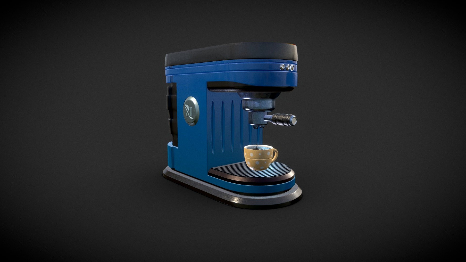 Coffee Maker - 3D model by Nico Sako (@nicosako) [b1623bb] - Sketchfab
