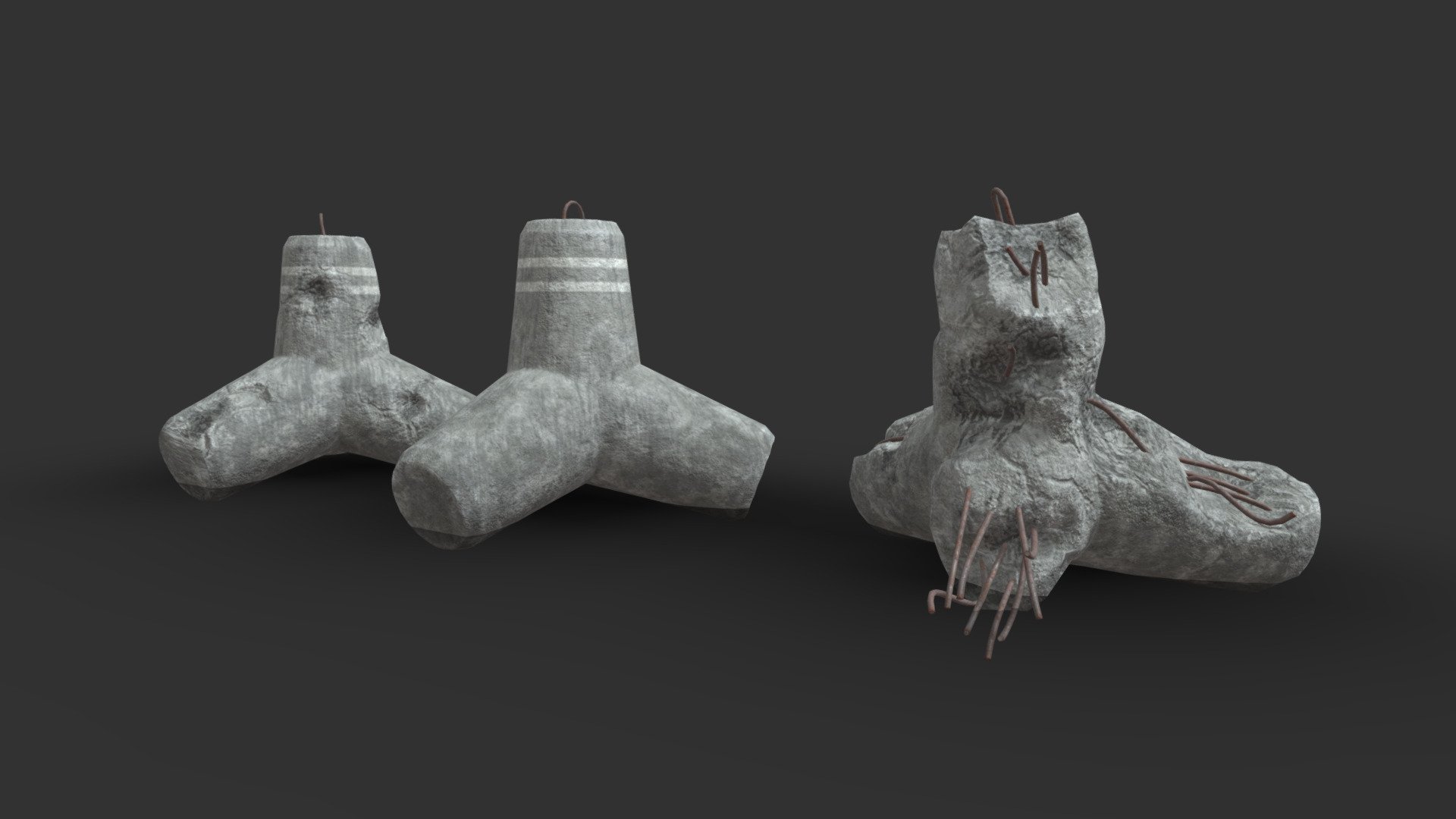 Dolos - Download Free 3D model by Evan (@Evanz) [b1627b2] - Sketchfab