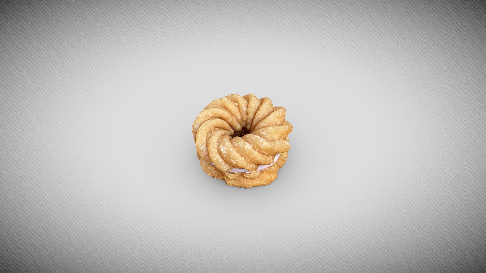 Marion Berry Cruller (donut) - 3D model by M Parkinson (@chimaera ...