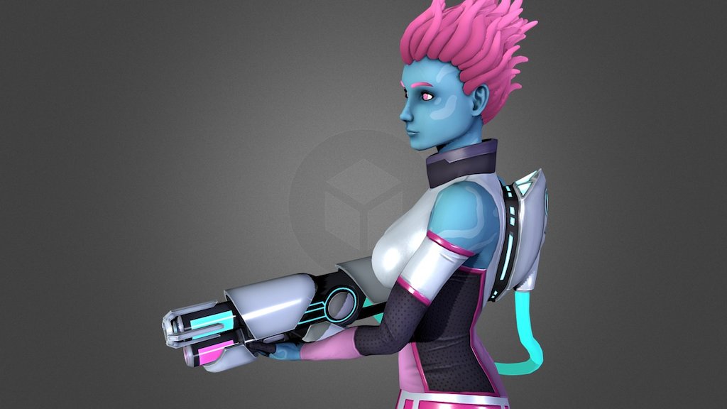 [Energy Heroes] Azura - 3D model by Gobelin [b163681] - Sketchfab