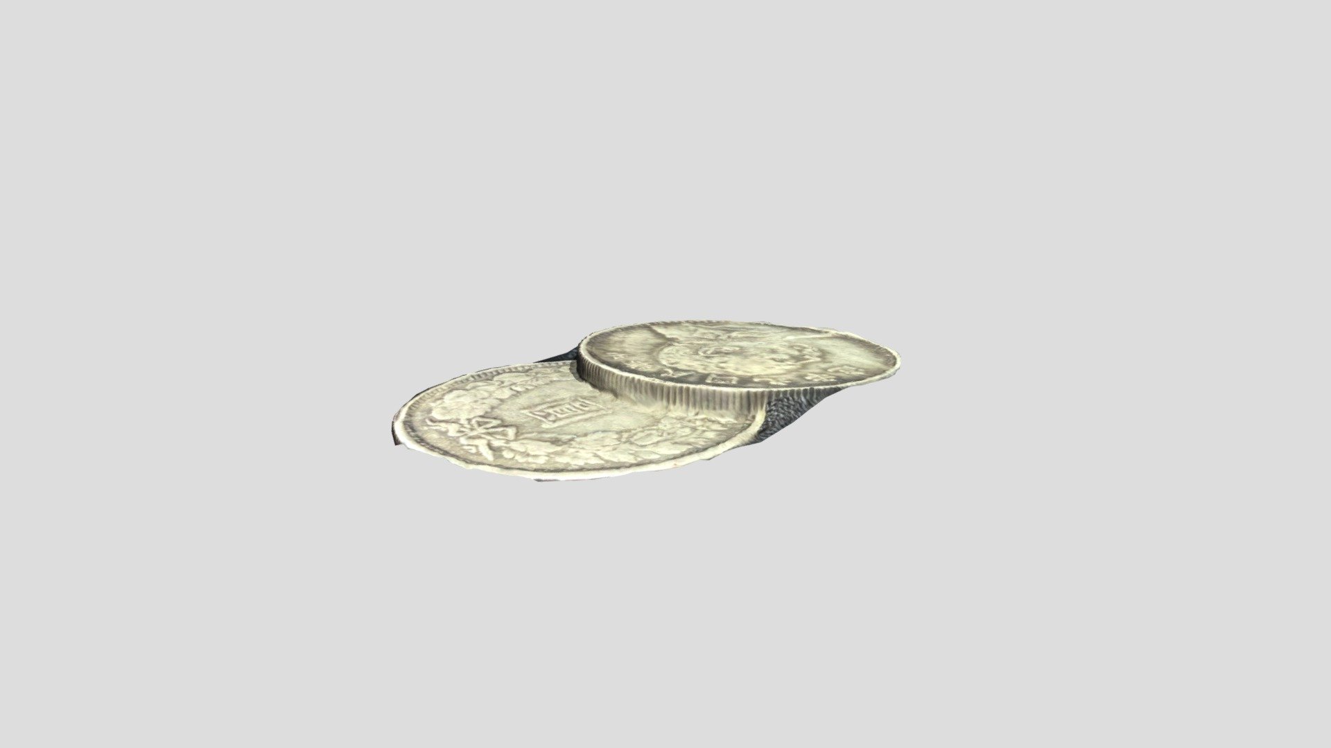 Old japanese yen - Download Free 3D model by IDLsketch [b1652d0 ...
