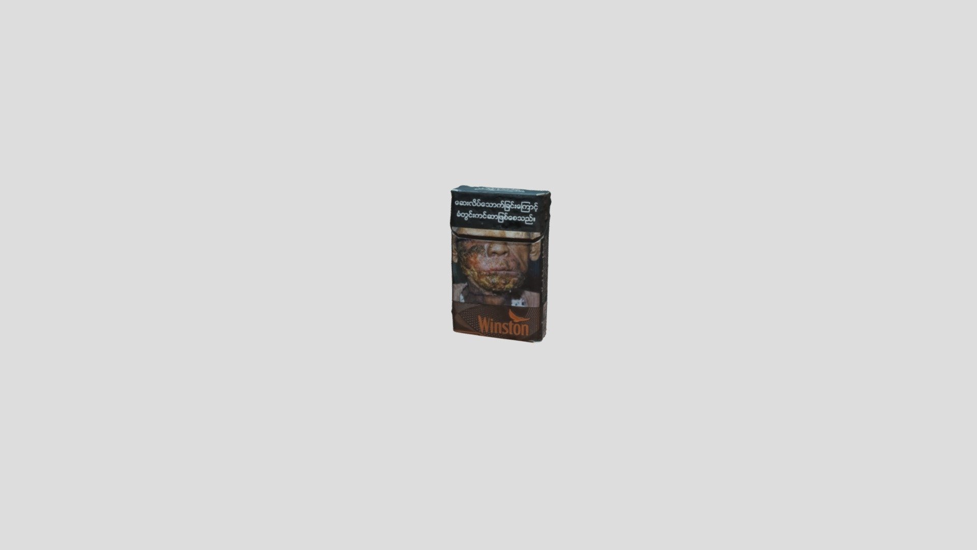 Winston Cigarette Box - Download Free 3D model by baba97 [b1655fb ...