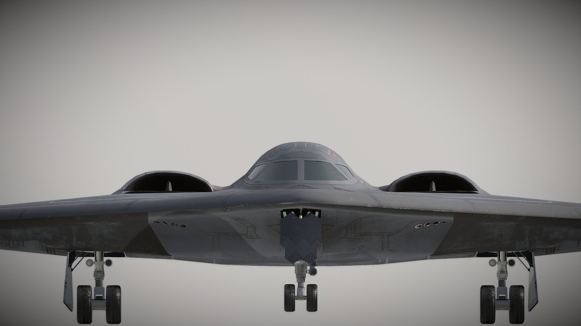 [PBR] B-2 Spirit - 3D model by Immersive3D (@Immersive3A) [b16592b ...