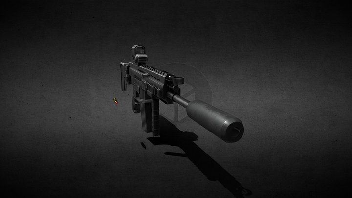 Scar-h-rifle 3D models - Sketchfab