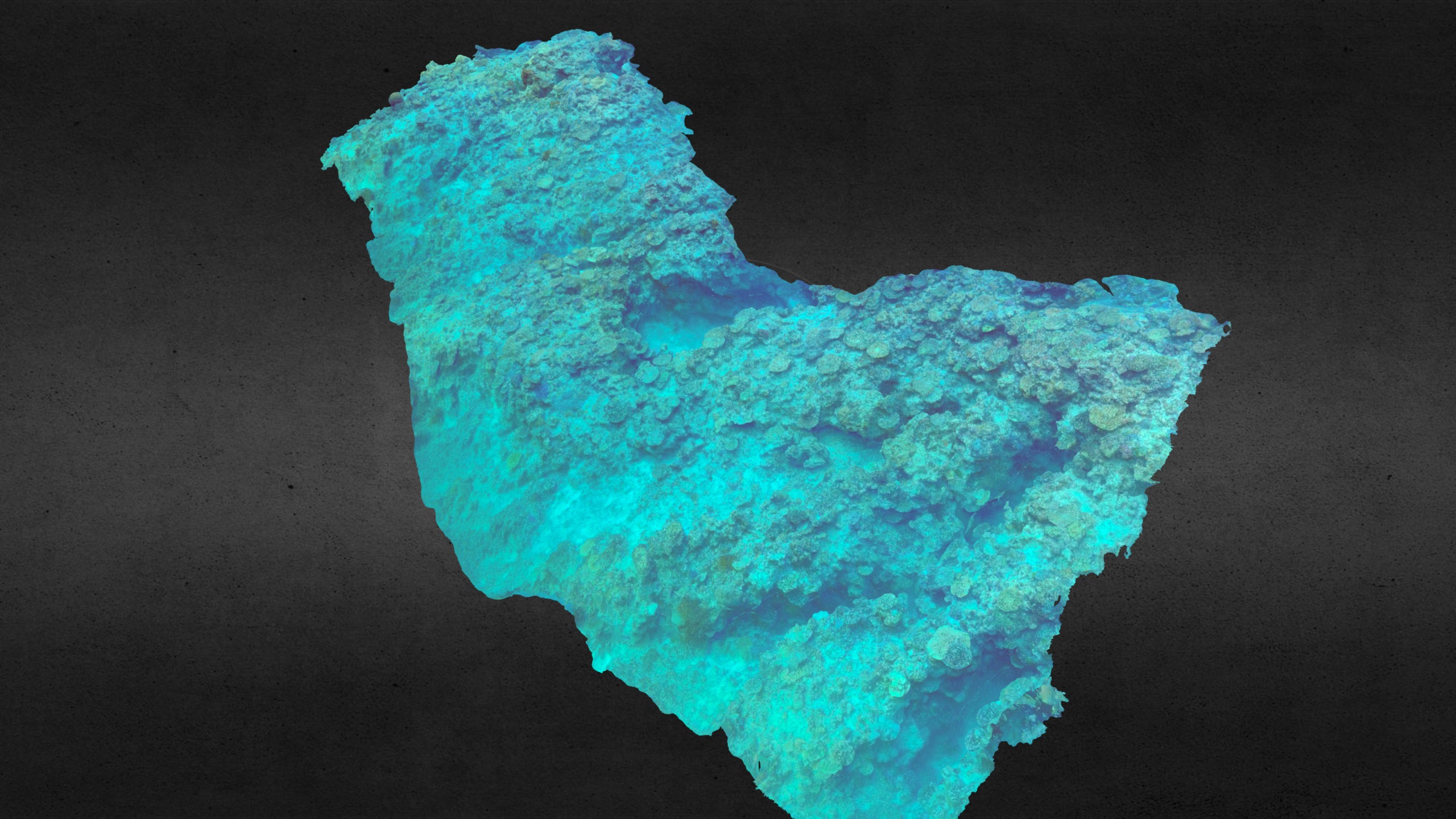 Heron reef, Great Barrier Reef, Australia - 3D model by renataferrari ...