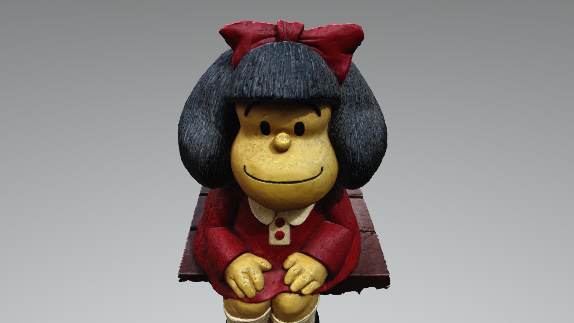 Mafalda - 3D model by Miguel Bandera (@miguelbandera) [b16a254] - Sketchfab