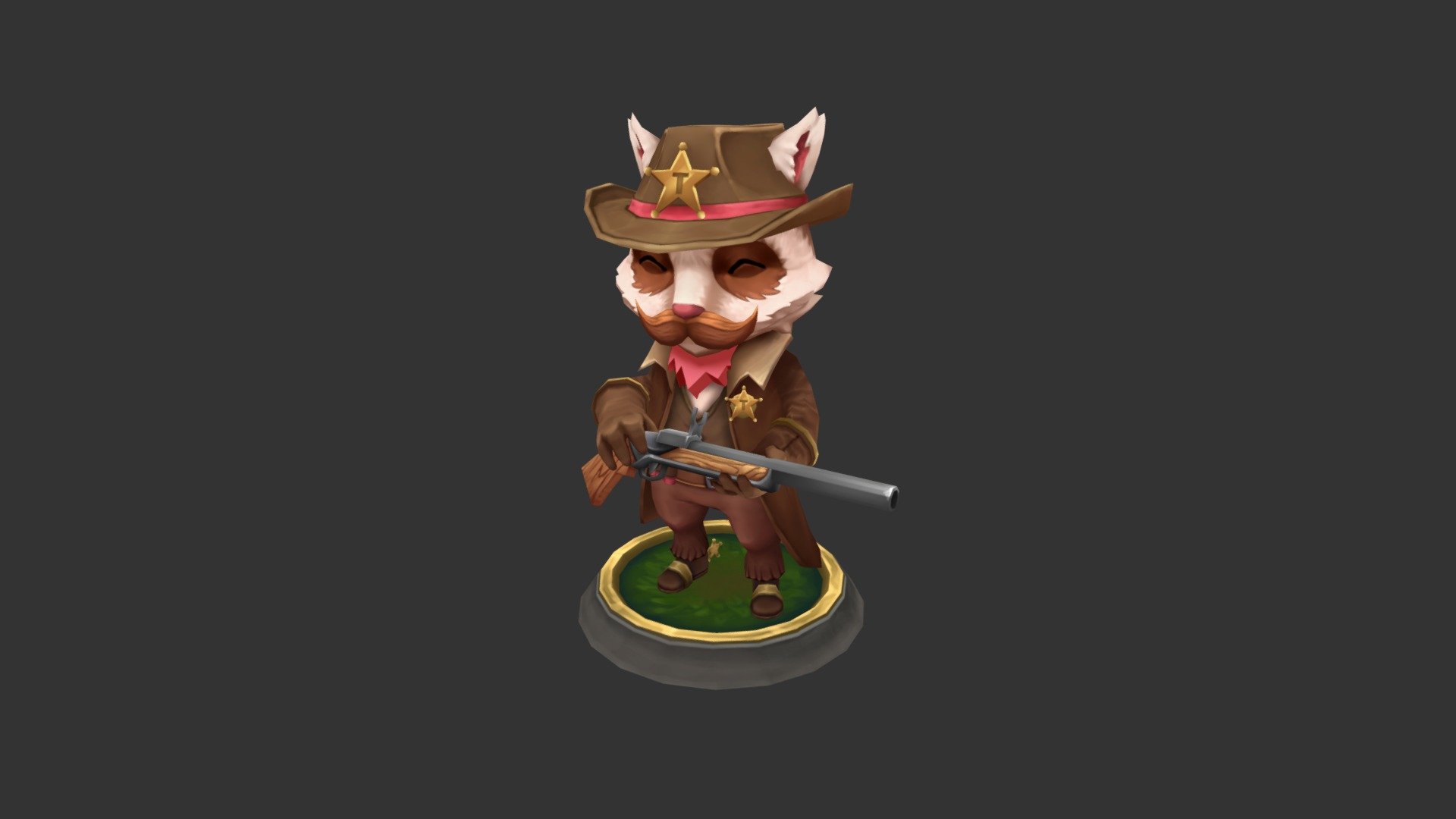 High noon Teemo - 3D model by grekart87 [b16d3f6] - Sketchfab