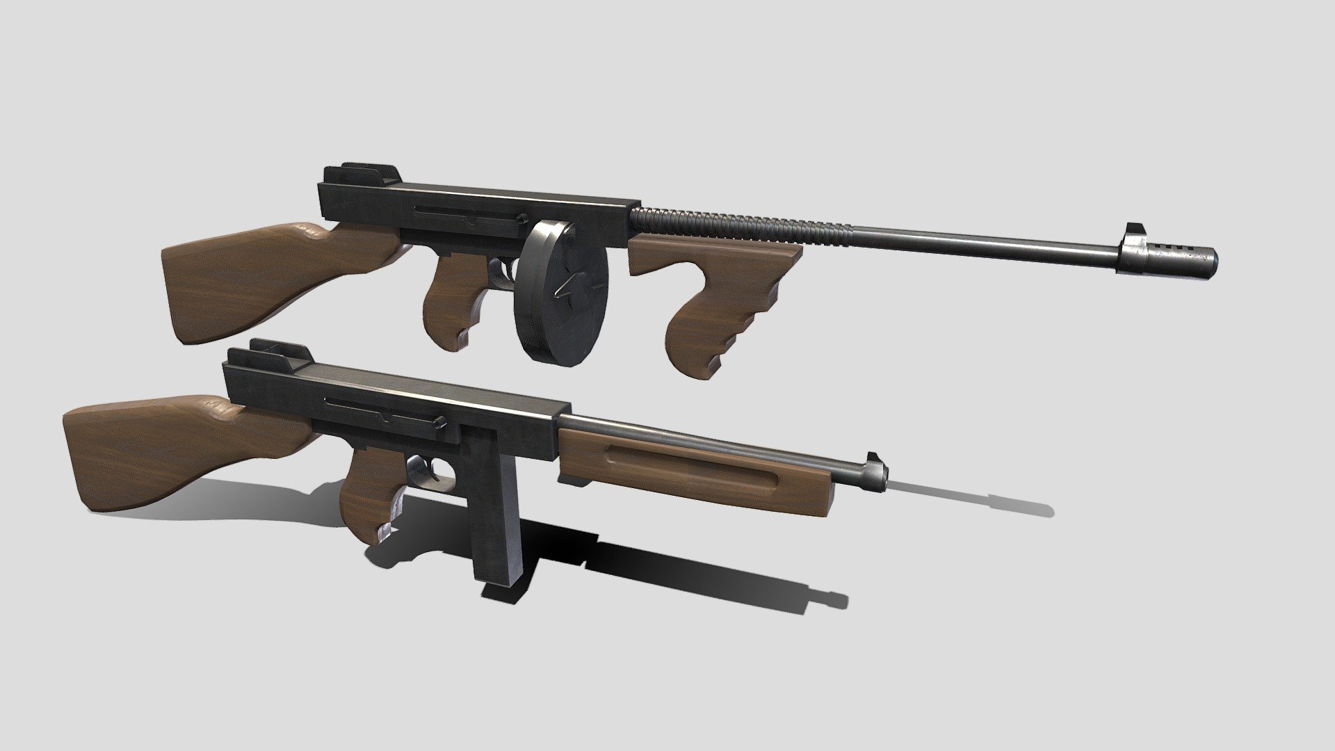 Guns - 3D model by fwjacob24 [b16d820] - Sketchfab