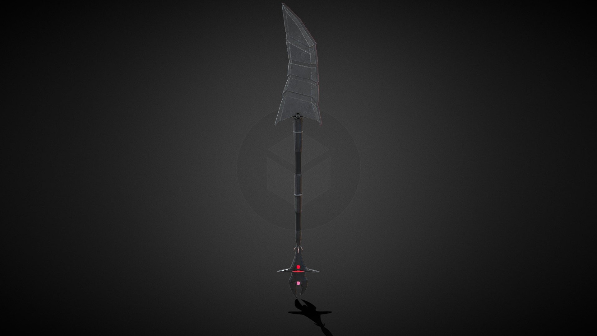 Stylised Glaive - 3D model by Jake Doherty (@ThatManStudios) [b16e684 ...
