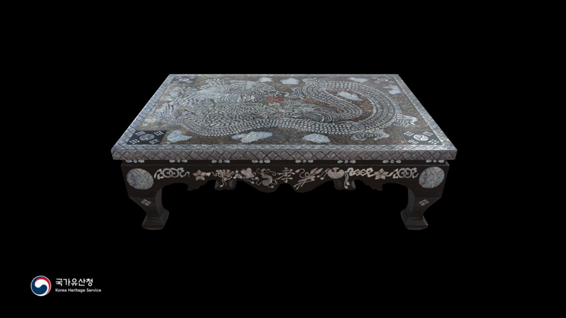Gyeongbokgung_Gangnyeongjeon_TableA - Download Free 3D model by KOREA ...