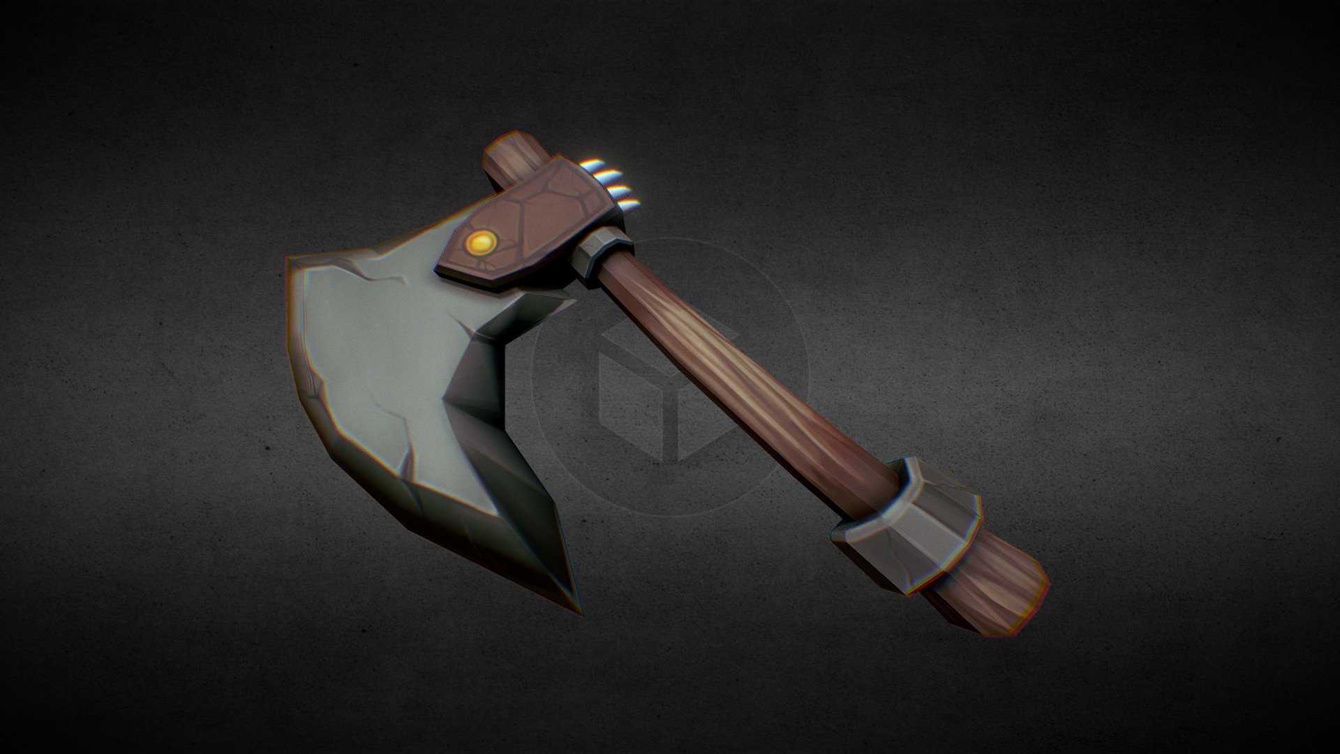 Low poly axe - 3D model by Sarah Dyer (@sarahdyer) [b16feda] - Sketchfab