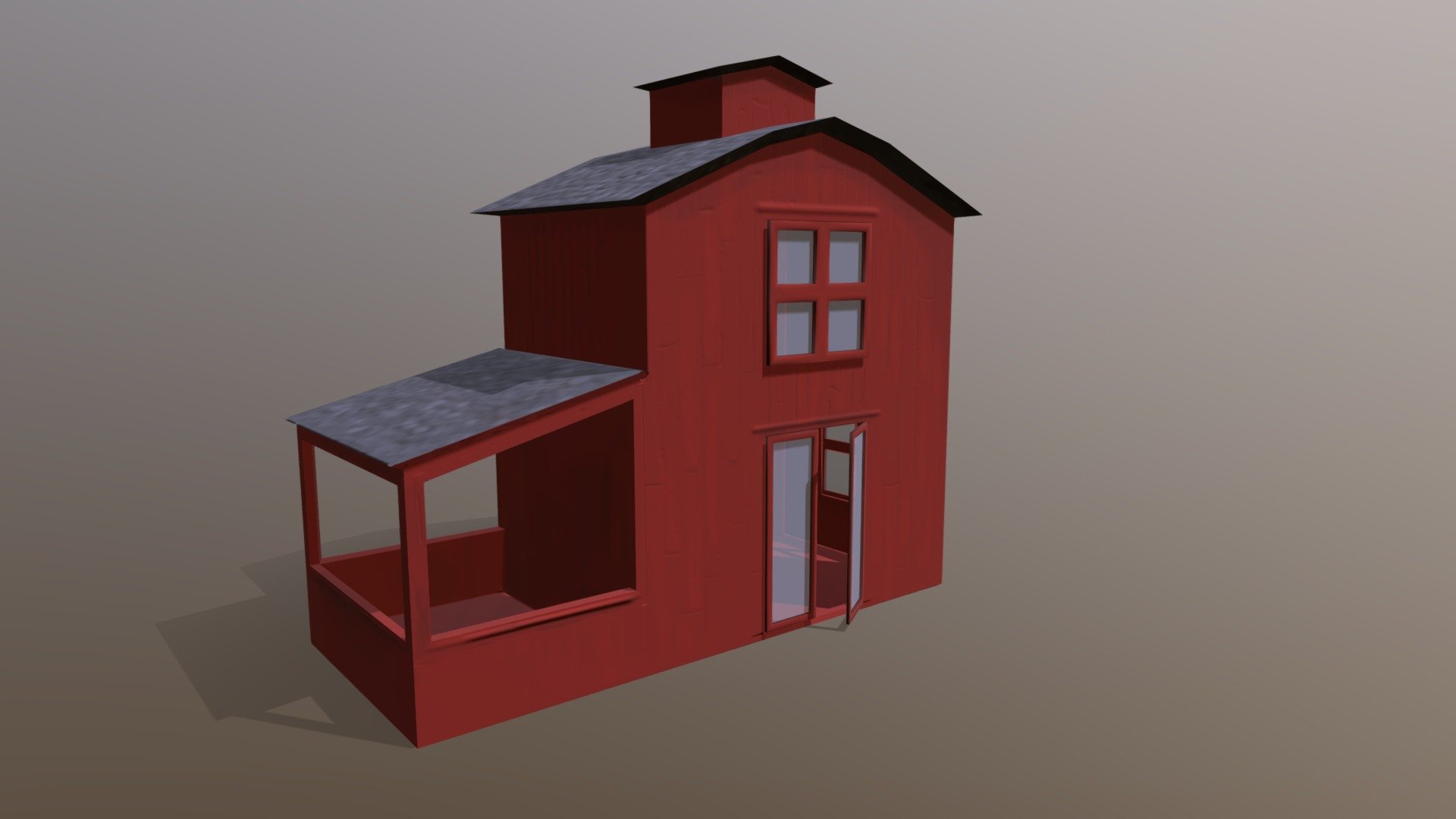 Barn - Download Free 3D model by Vera4Art (@Elvera.Viljoen) [b1709af ...