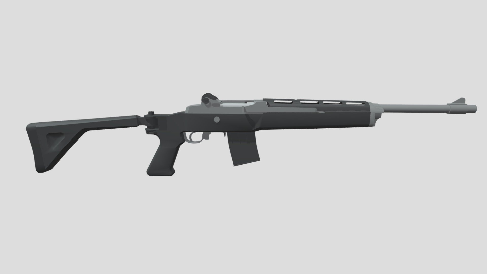 Ruger Mini 14 Tactical - Download Free 3D model by calico16 [b170c32 ...