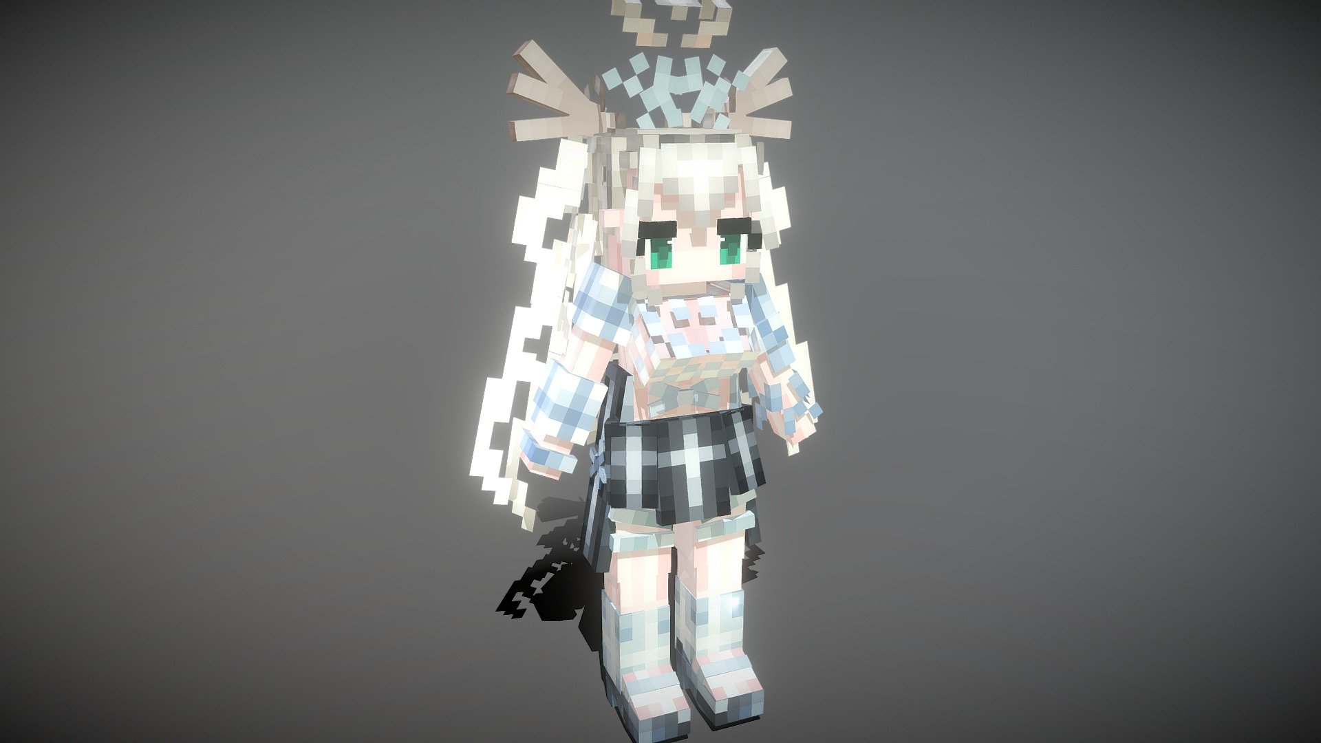girl - 3D model by Brce_Creator (@qq2254493760) [b1710da] - Sketchfab
