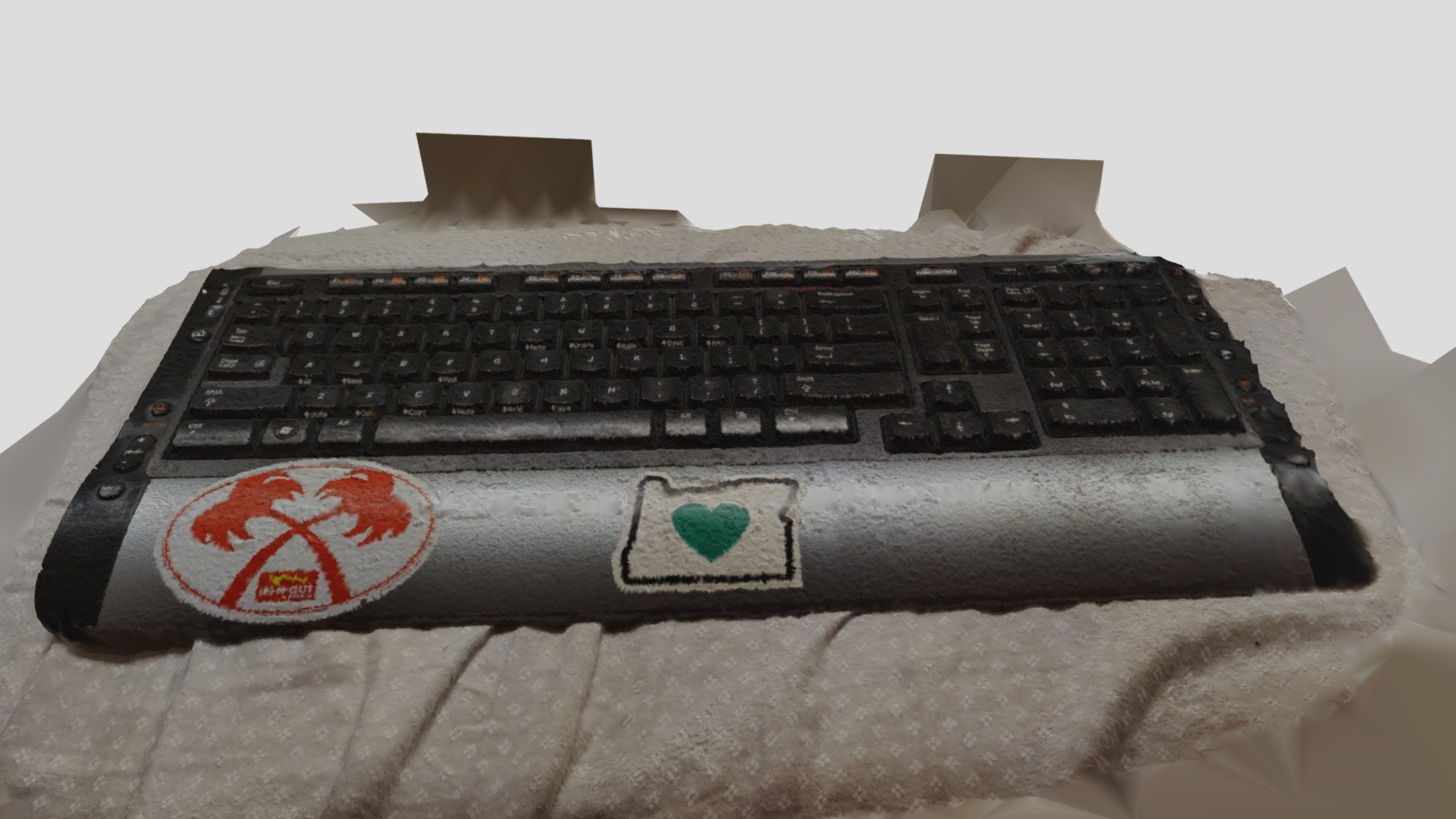 Keyboard Scan - 3D model by BeardyBrian [b171298] - Sketchfab