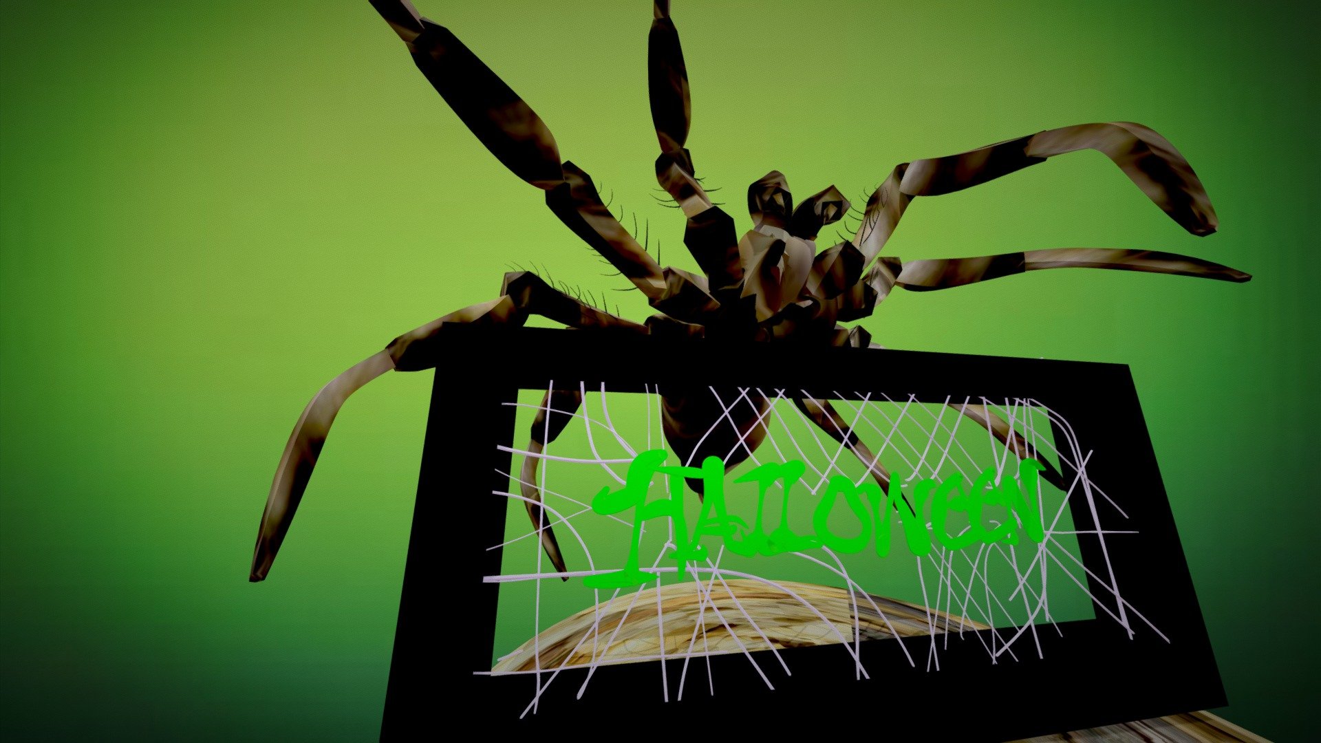 big spider - 3D model by maxime_wkm (@mwkm) [b172183] - Sketchfab