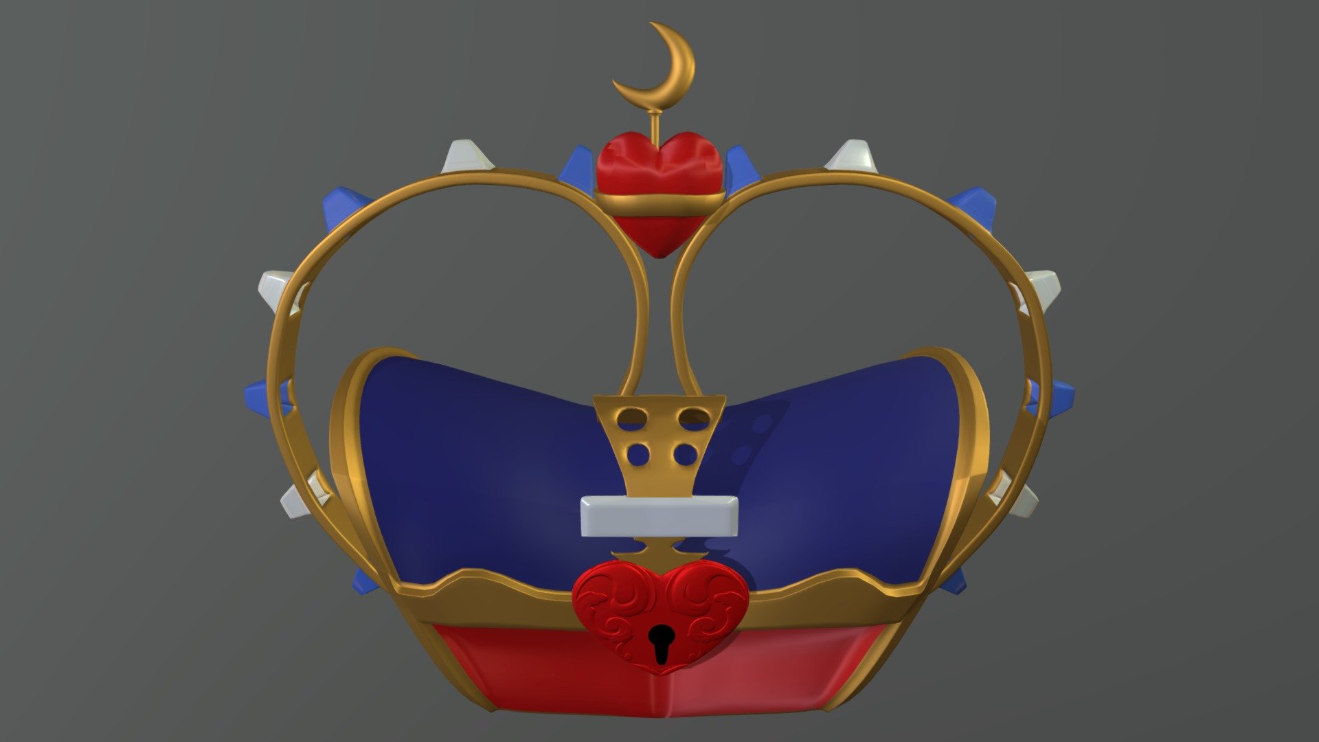 Sailormoonchest - 3D model by Alphalotl [b1729bc] - Sketchfab