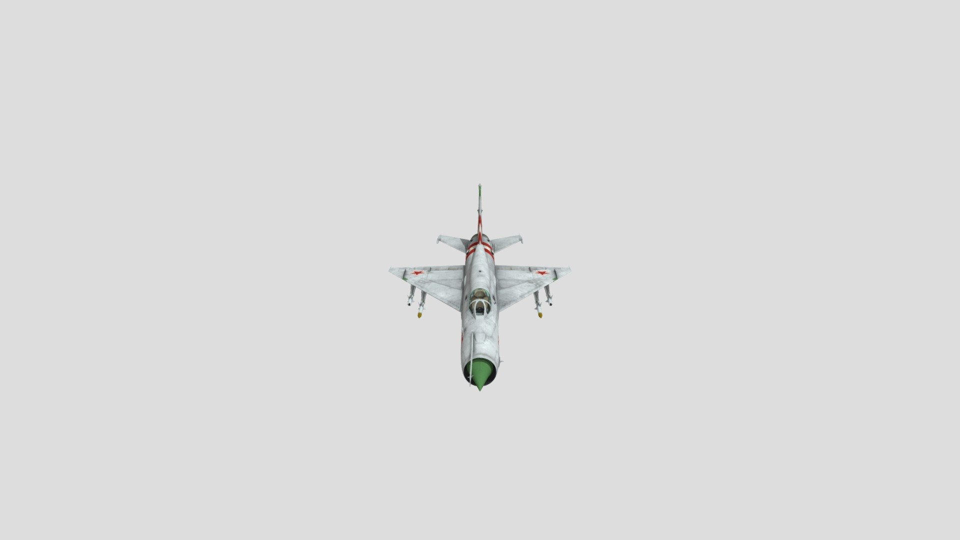 MiG-21S (R-13-300) (War Thunder) - Download Free 3D model by ...