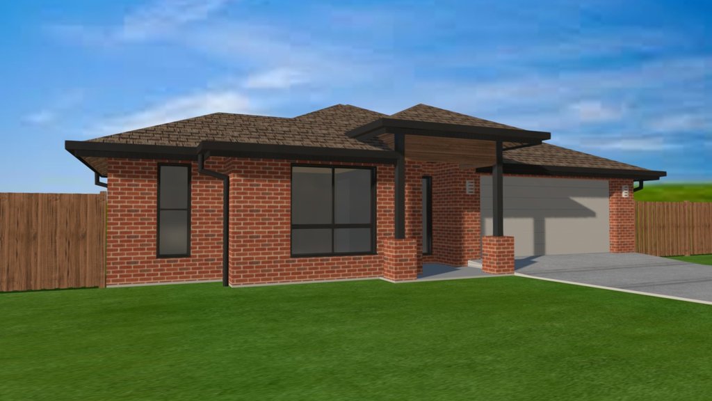 House Exterior Fly Around 360 - 3D model by Render3DQuick [b174afd ...