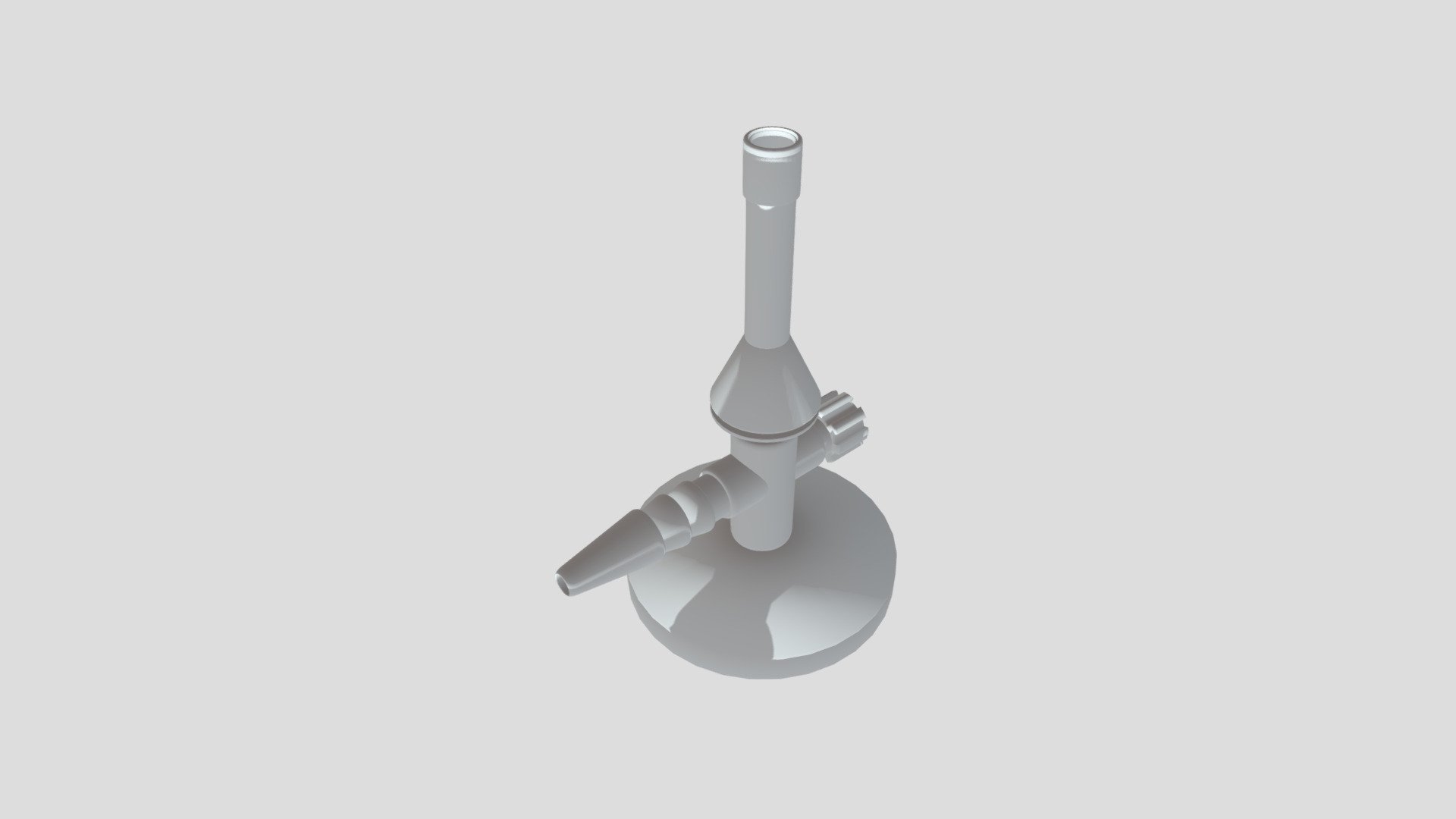Bunsen burner - Download Free 3D model by Patricia Rohrbacher (@patiii) [b174b71] - Sketchfab