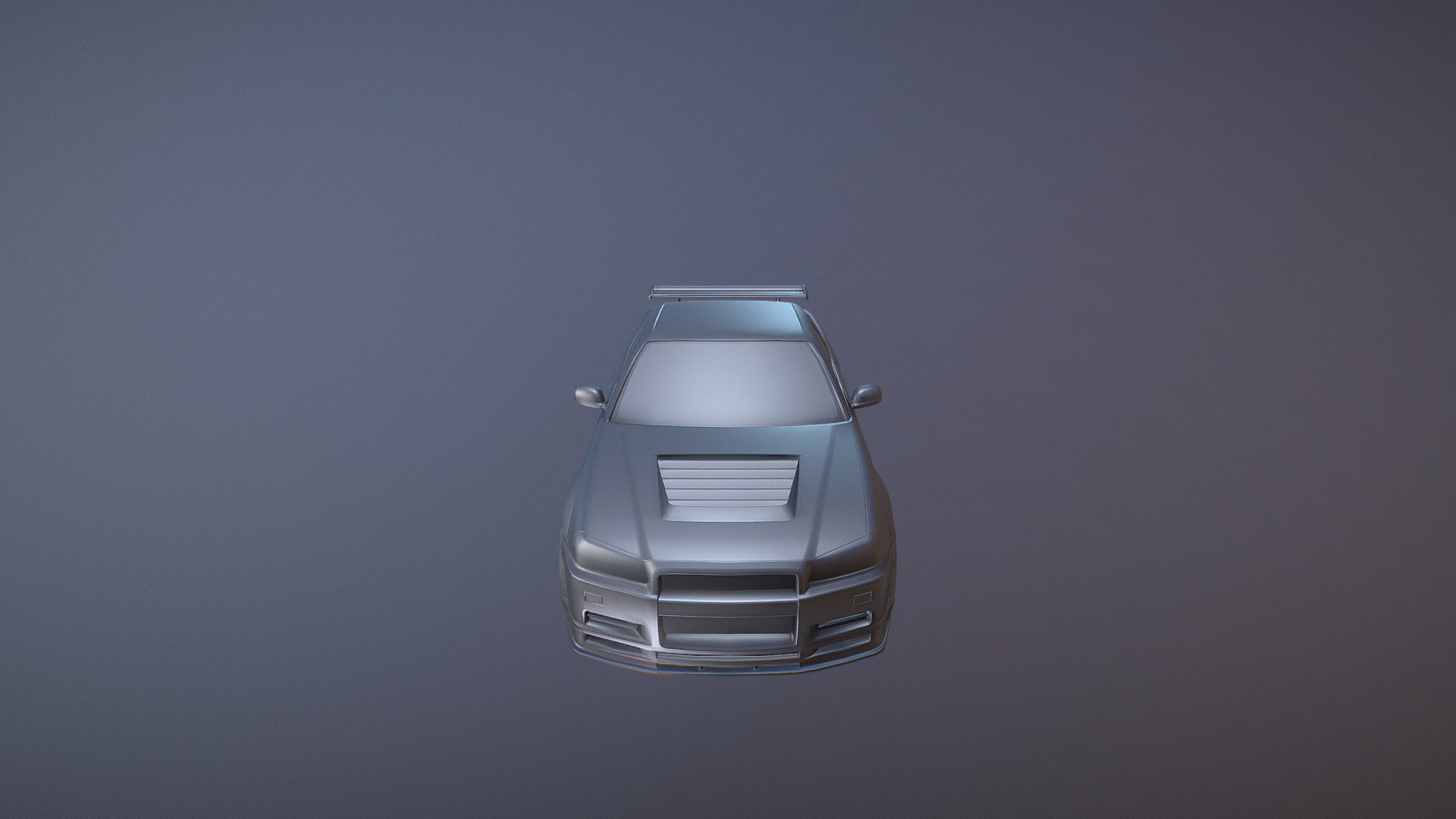 GTR R34 Modified - 3D model by sk0441 [b175116] - Sketchfab