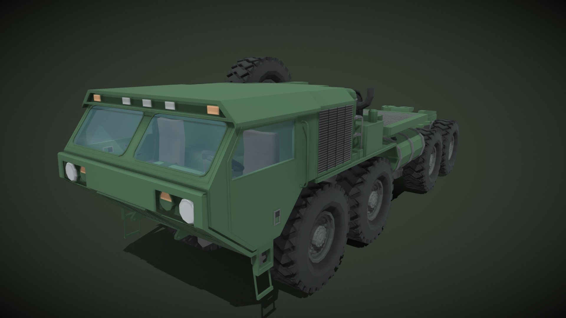 Low Poly Hemtt - 3D model by MLGprogect [b1753e6] - Sketchfab