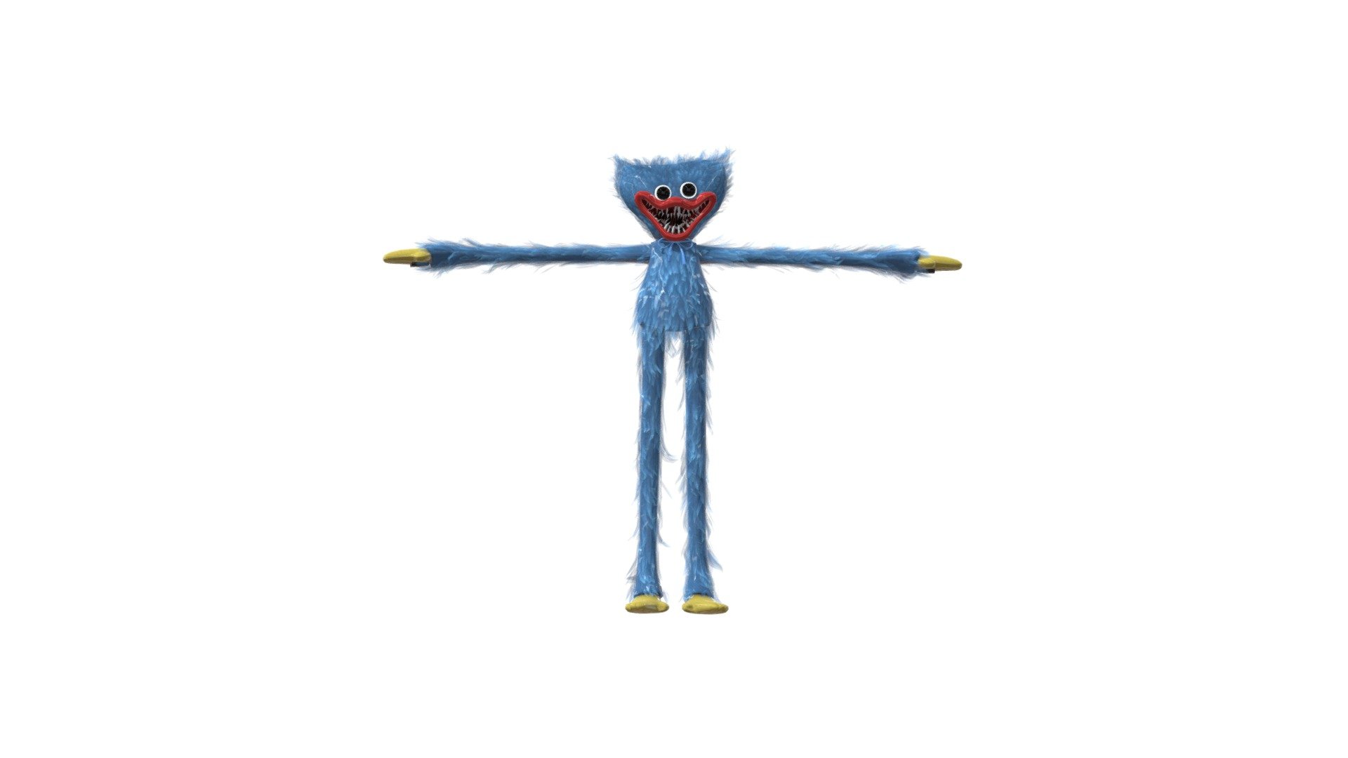 Huggy_Wuggy_JUMPSCARE_-_Poppy_Playtime_CH1 - 3D model by 198367 [b177a2c] - Sketchfab