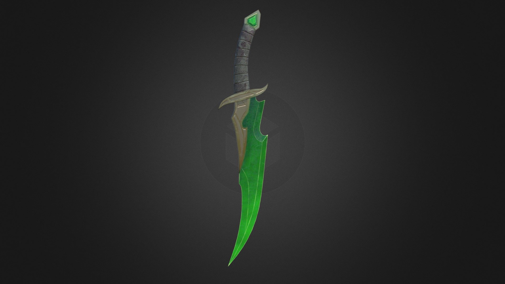 Crystal Dagger - 3D model by KamilOrlowski (@Attaras88) [b178e98 ...