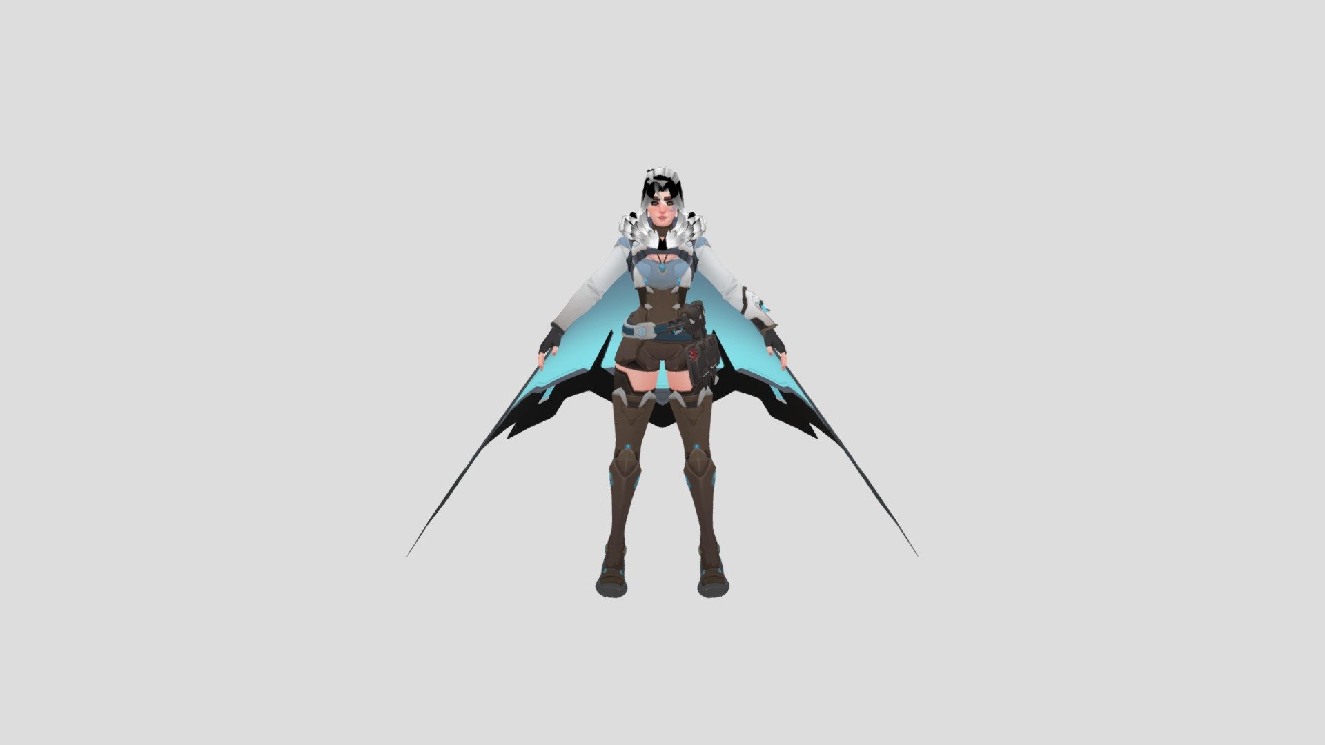 Overwatch 2 - Freya - Download Free 3D model by Illitinios [b17ae24 ...