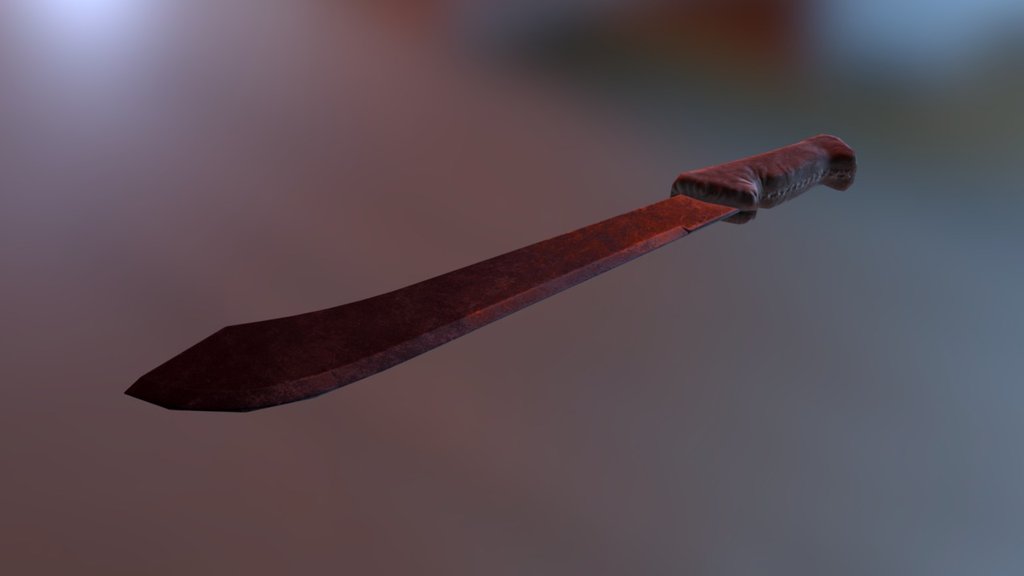 Post-Apocalyptic Weapons: Machete - 3D model by anotherworldstudios ...
