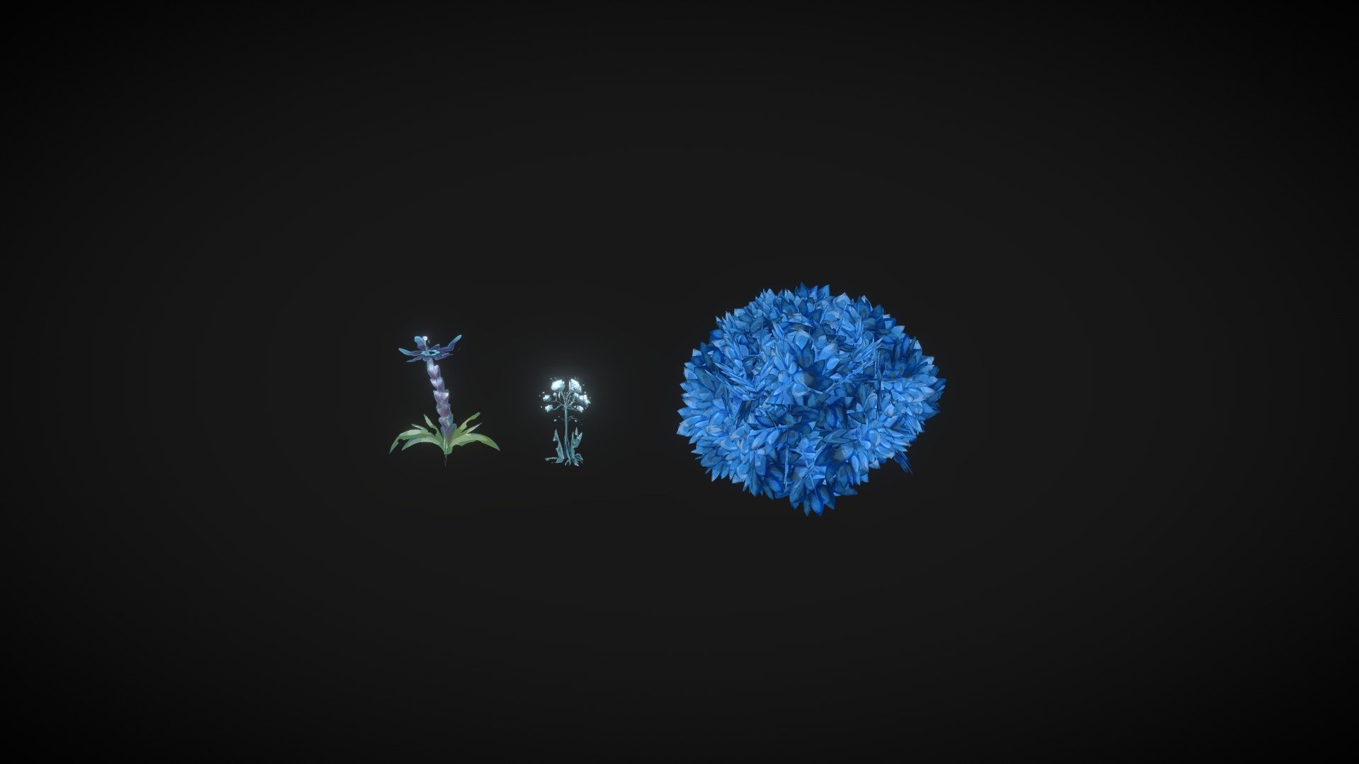 Foliage for CGMA week 7 - 3D model by cozy.worlds [b17b9df] - Sketchfab