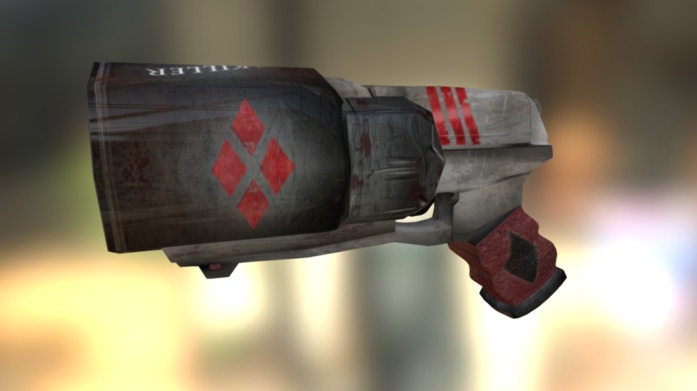Harley Pop Gun - 3D model by Toniio [b17dc9c] - Sketchfab