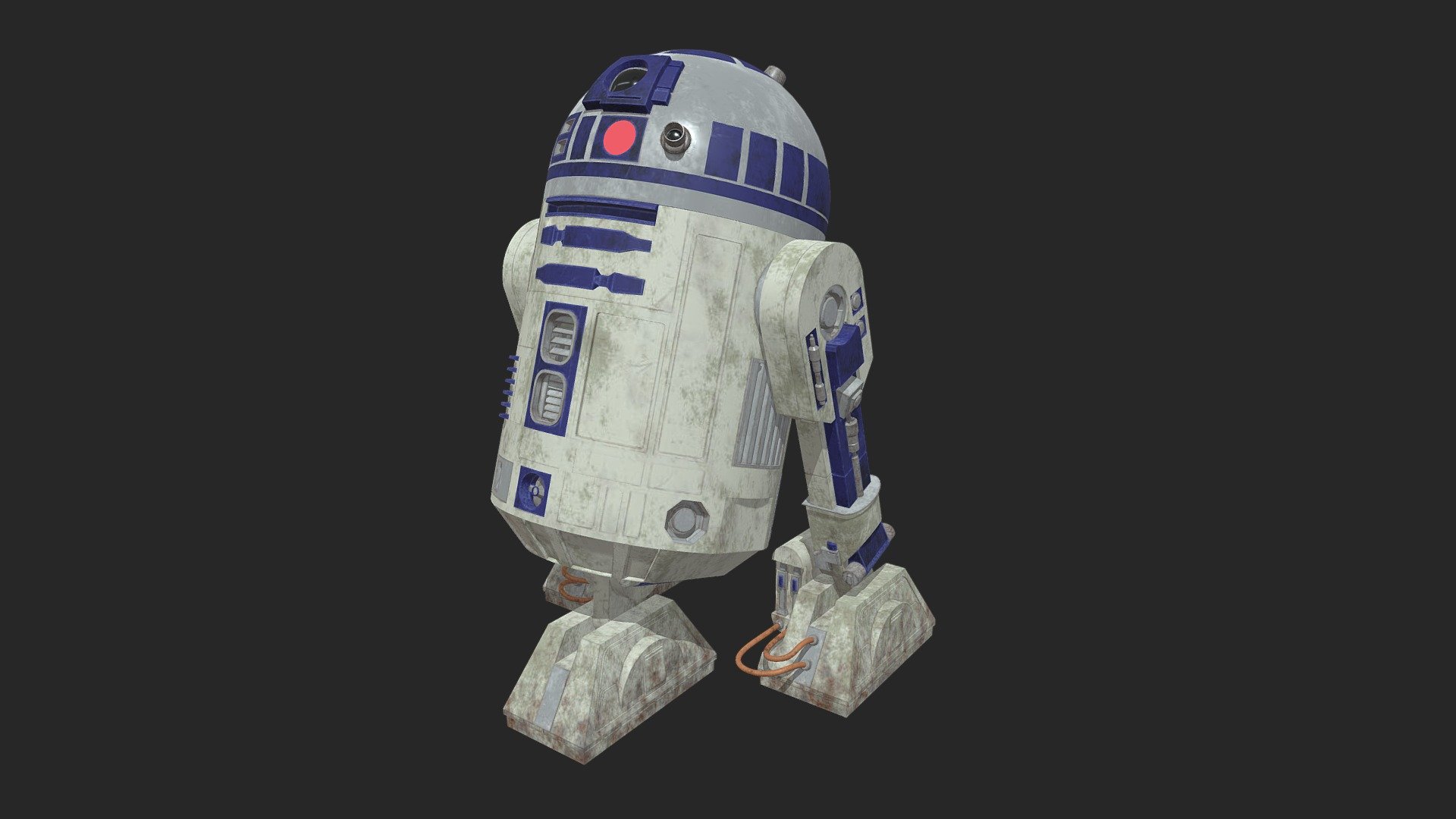 R2-D2 - 3D model by Bayu Valentino (@bayuv) [b17e275] - Sketchfab