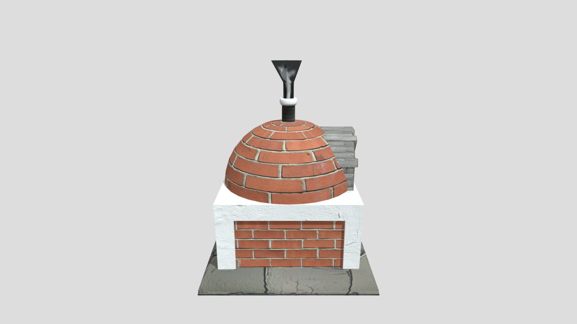 Furnance - Pizza Furnance - Oven - Pizza Oven - 3D model by ...