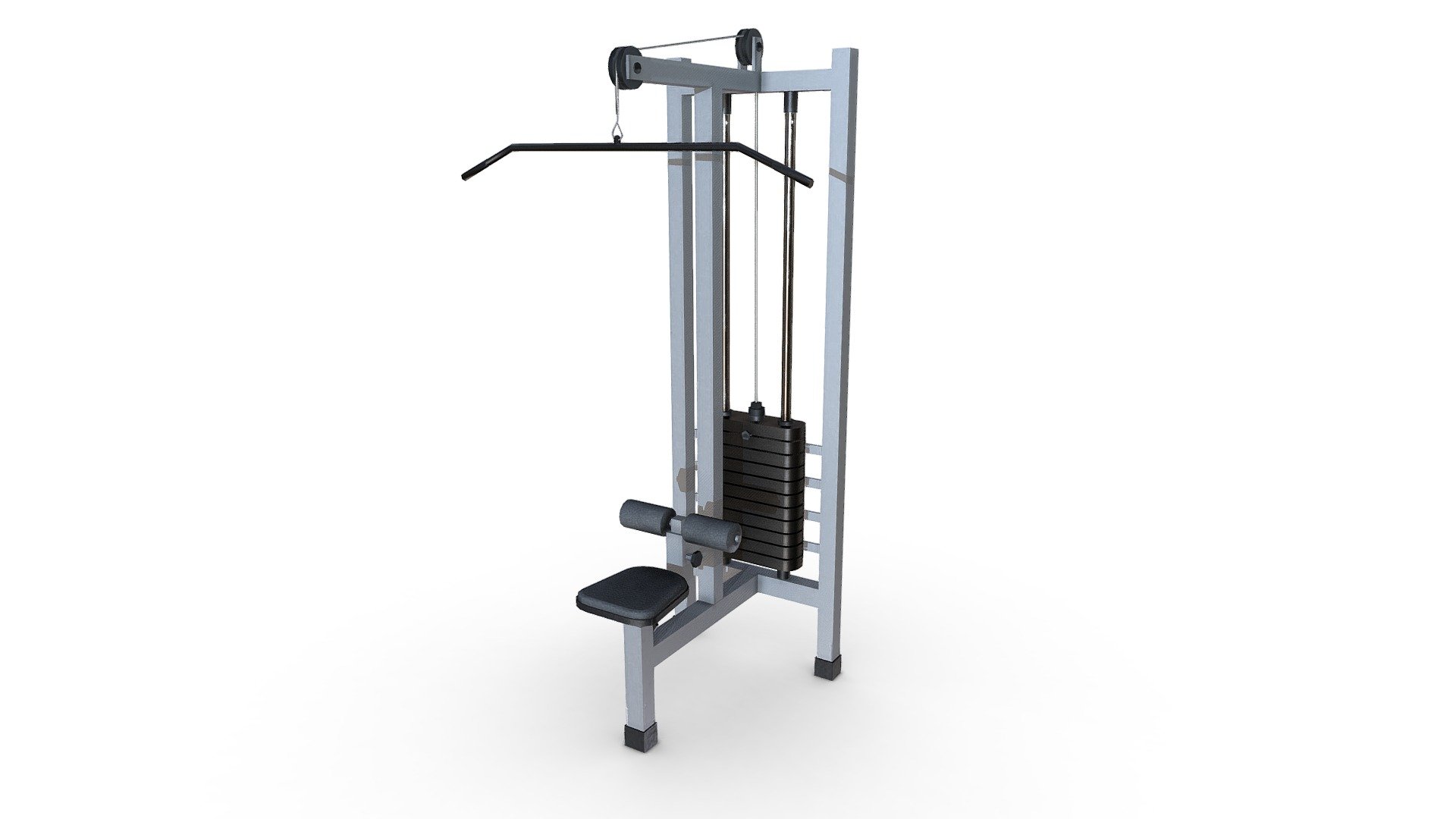 Lat Pulldown Machine - Buy Royalty Free 3D model by Elvair Lima ...