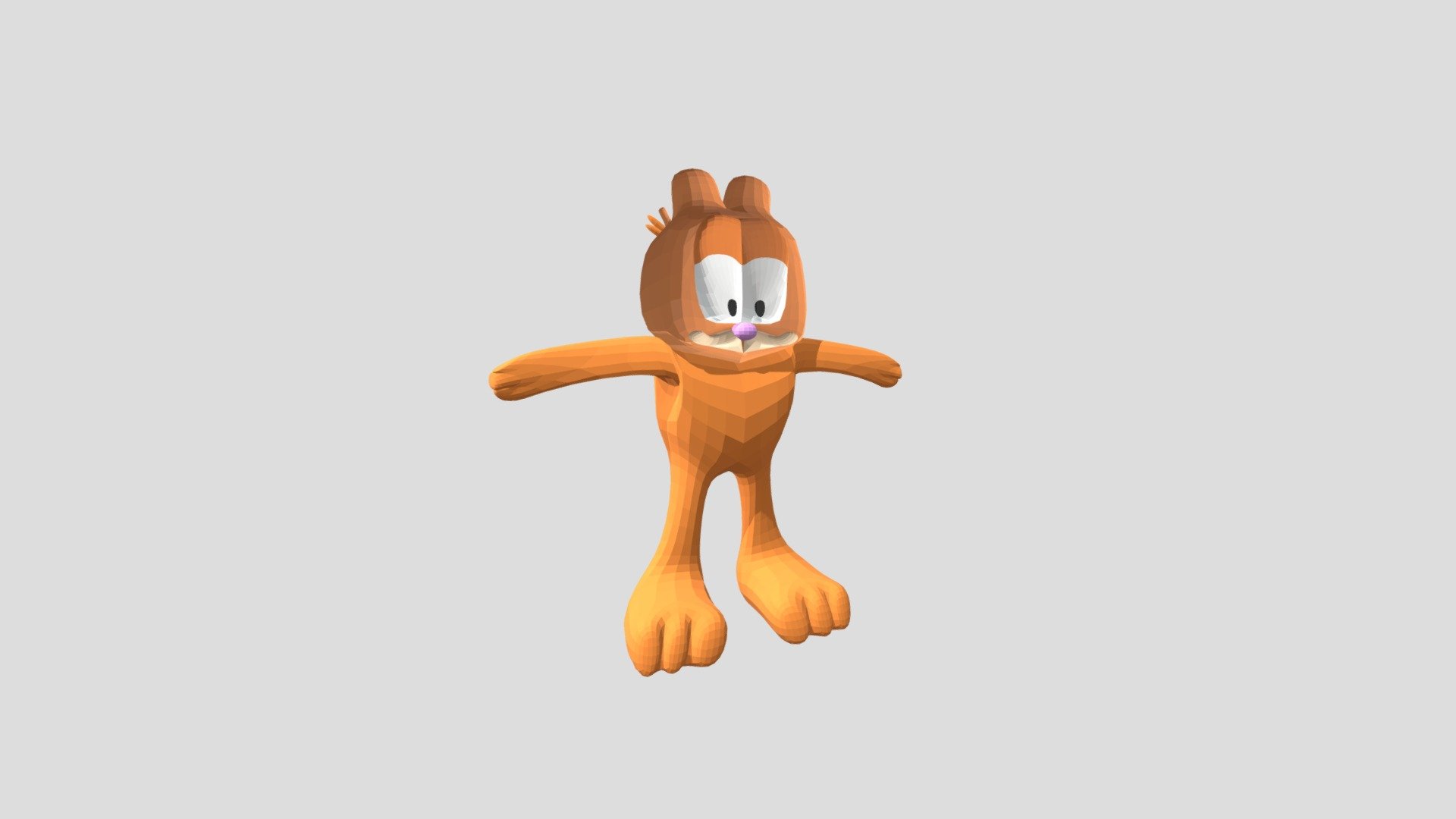 garfield6 - 3D model by louuroyy [b182ca1] - Sketchfab