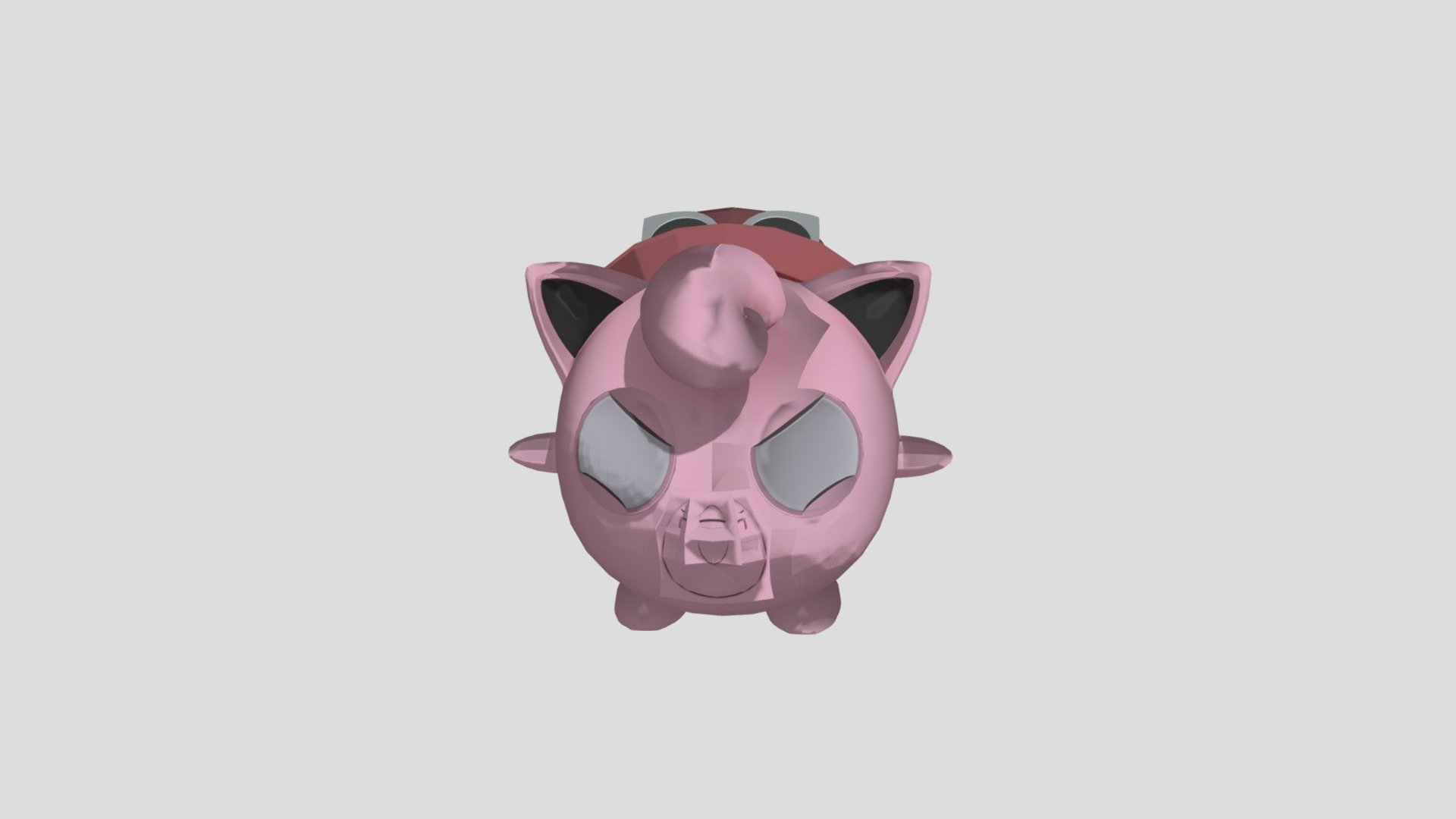 Jigglypuff Costume 07 Smash Ultimate Download Free 3d Model By