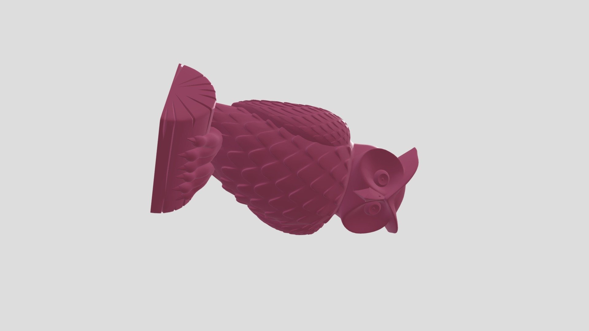 Búho - Download Free 3D model by letrarevuelta [b1867de] - Sketchfab