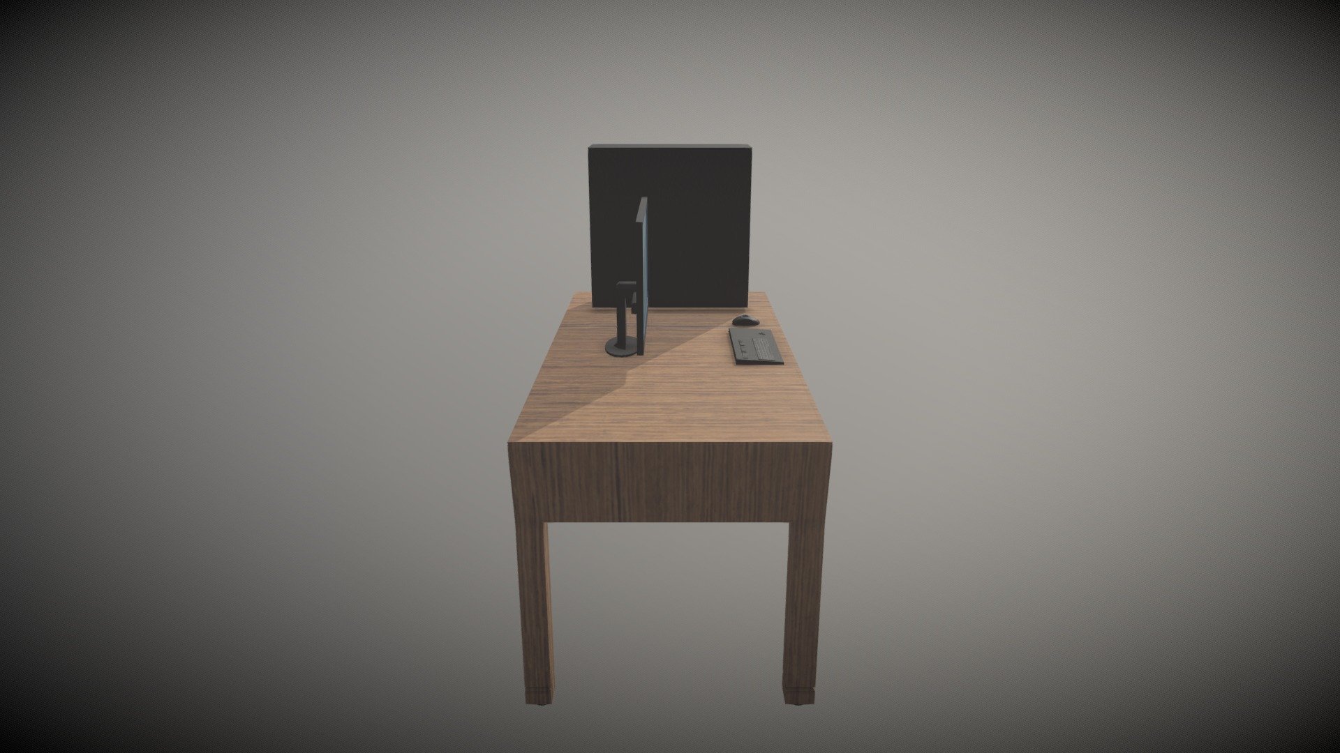 Computer Desk - 3D model by HyperMallow [b187143] - Sketchfab